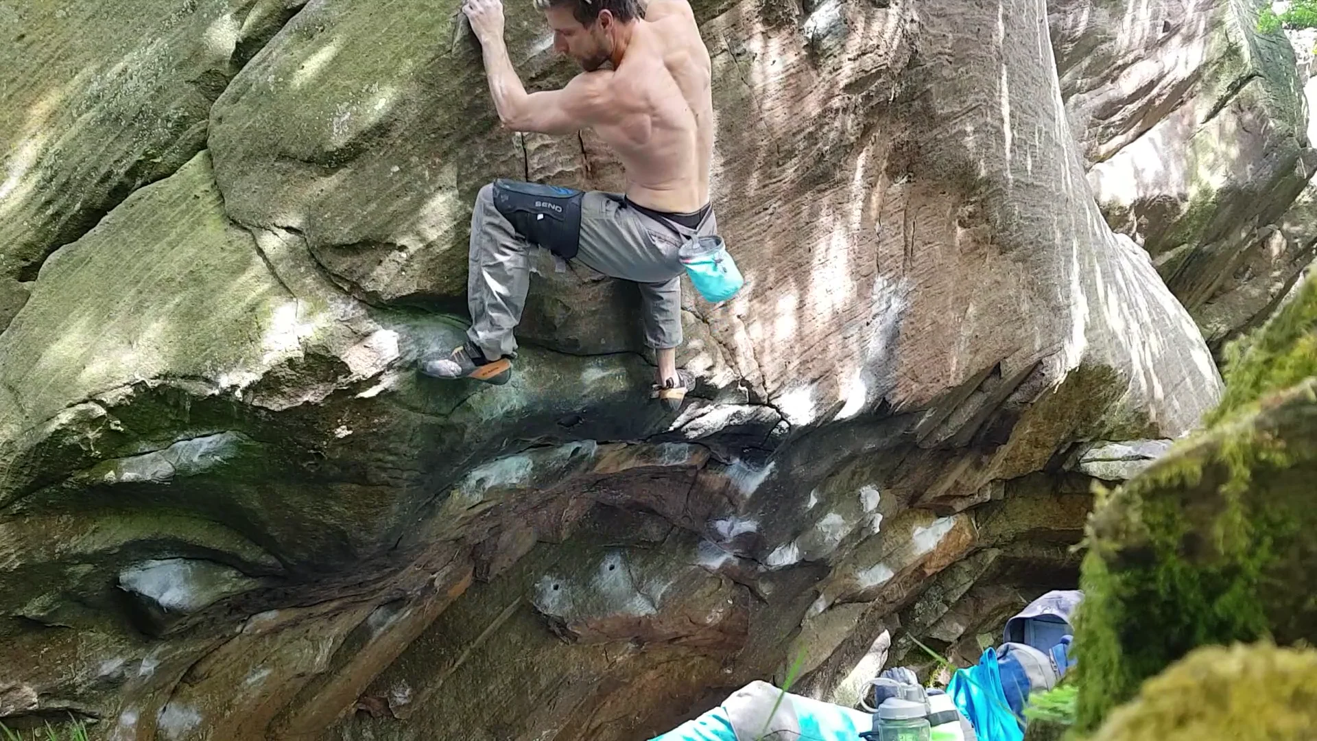 Clint Eastwood 7c FA, Eastwood rocks