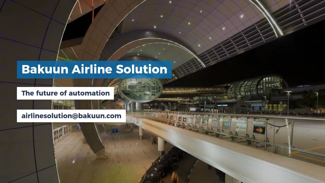 Bakuun Airline Solution on Vimeo