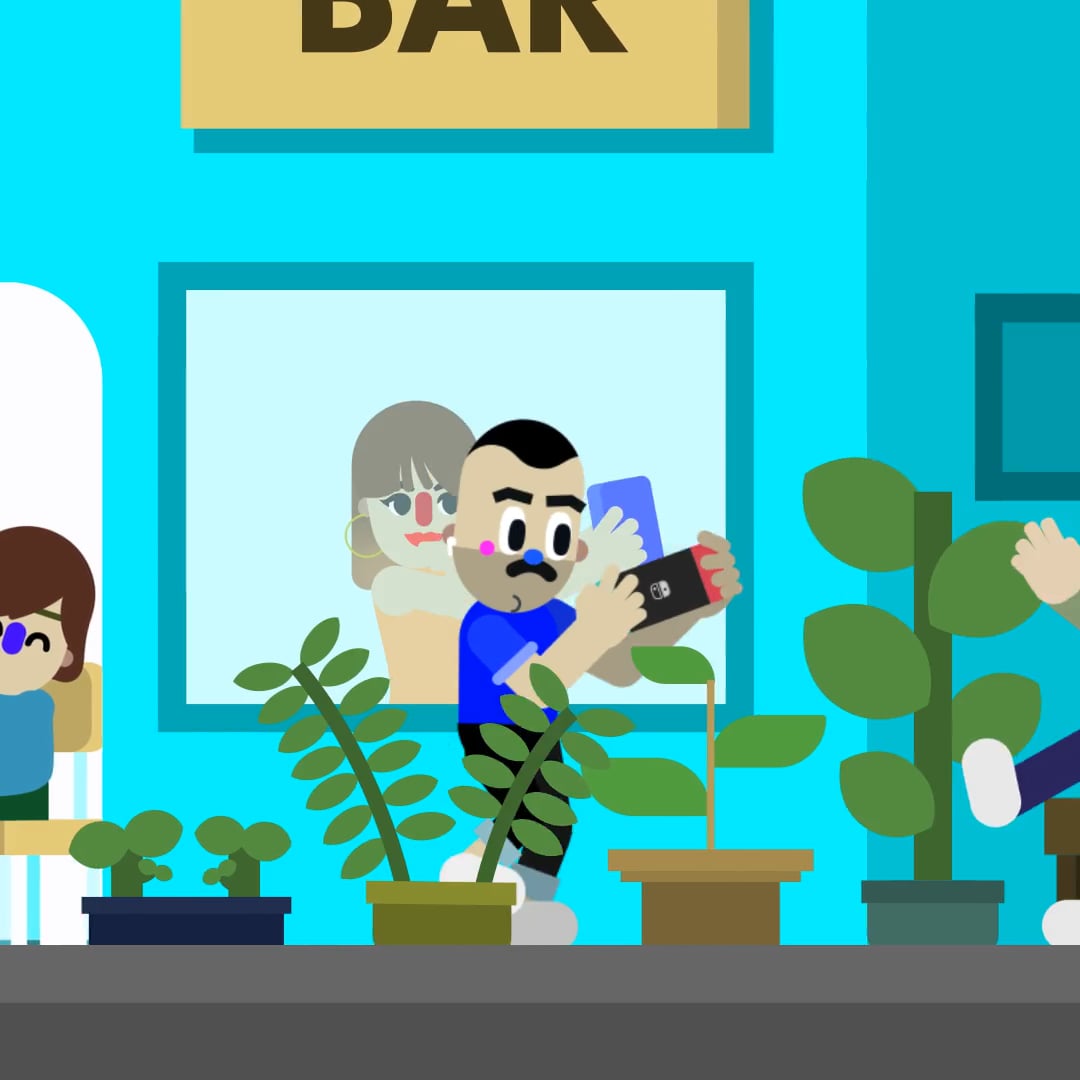 Walking Nintendo Switch on Vimeo