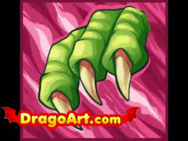 How to draw claws, step by step on Vimeo