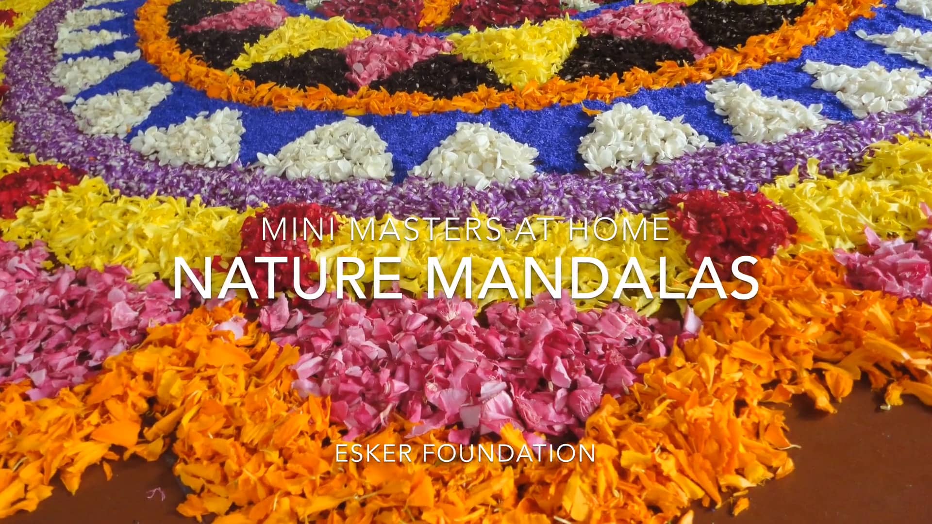 Mini Makers at Home | Nature Mandalas on Vimeo