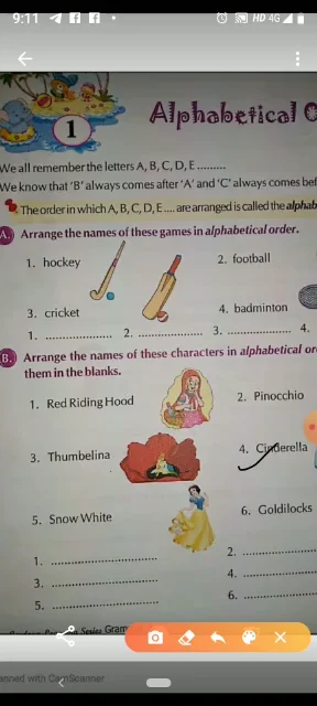 Alphabetical order on Vimeo