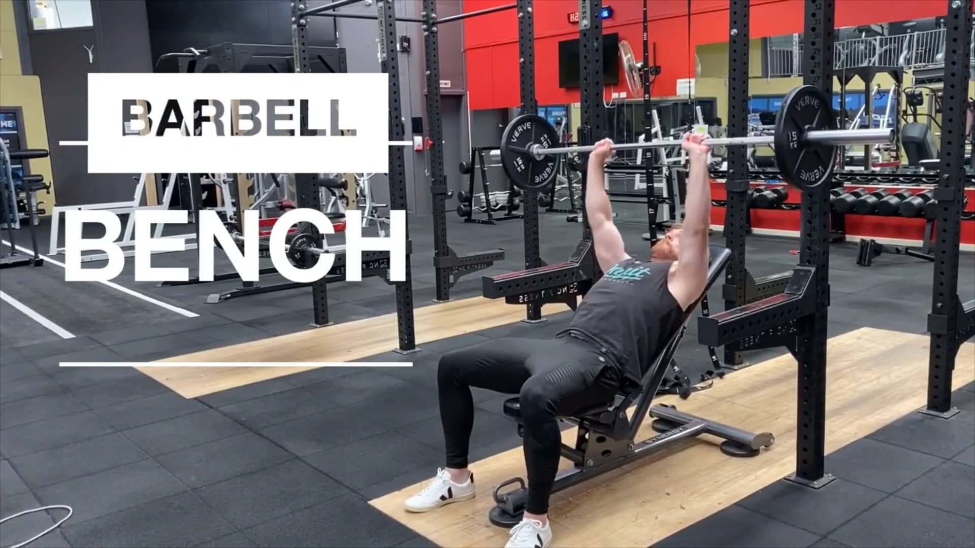 45Deg Incline, Close Grip, BB Bench Press on Vimeo