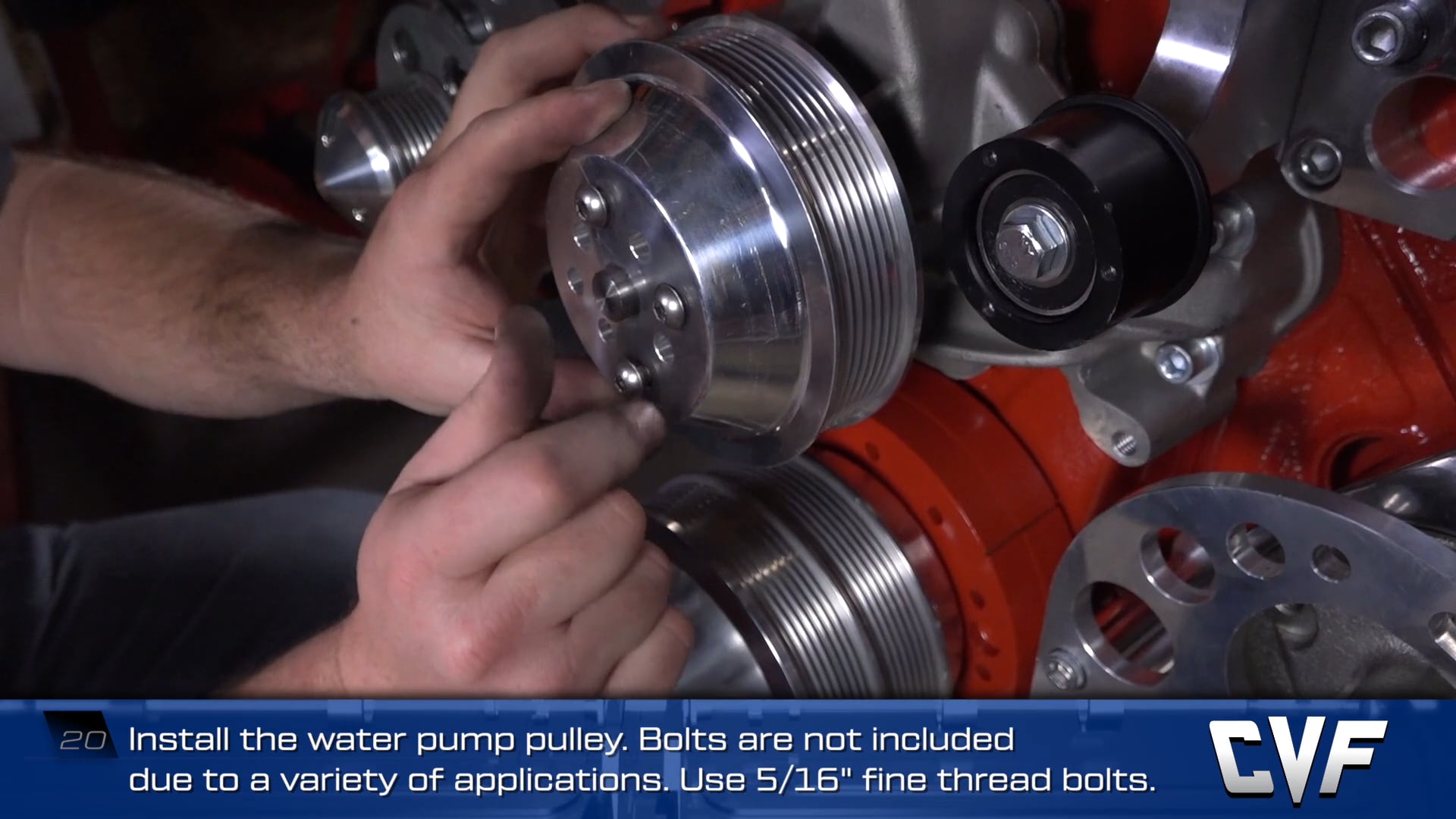 CVF INSTALL- Small Block Chevy Beast Kit on Vimeo