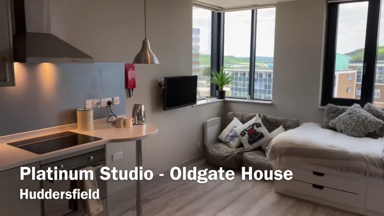 Hello Student Accommodation - Platinum Studio, Oldgate House, Huddersfield
