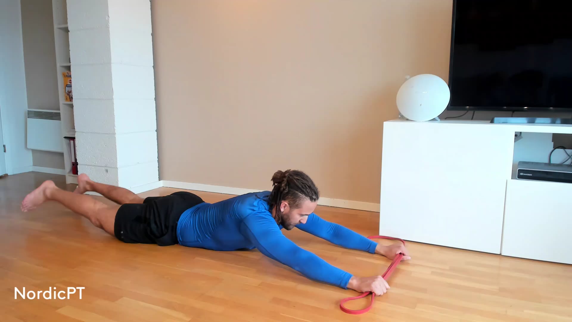 Mageliggende rygghev med trekk on Vimeo