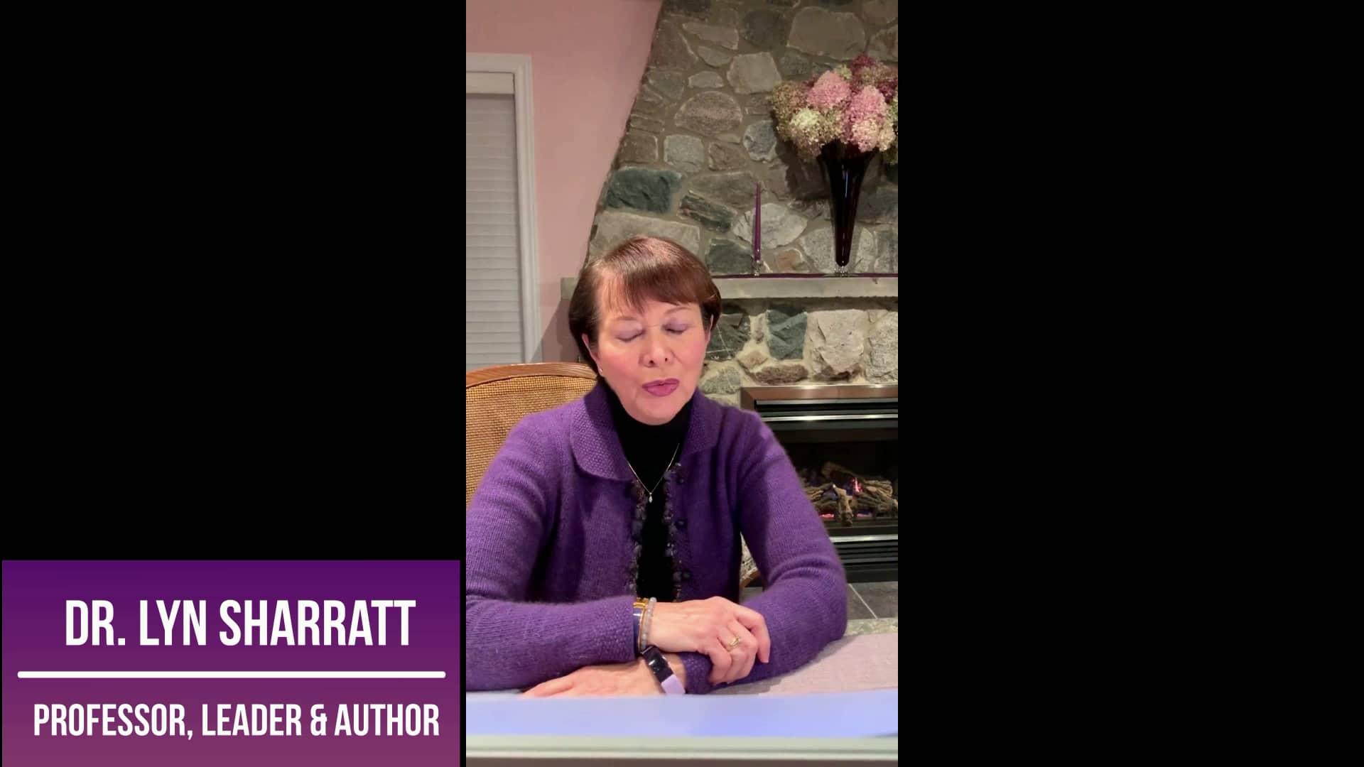 Dr Lyn Sharratt - Covid-19 Message on Vimeo