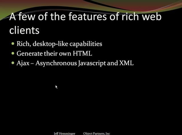 TechTalk: Testing Rich Client Web Applications by Jeff Hemminger on Vimeo