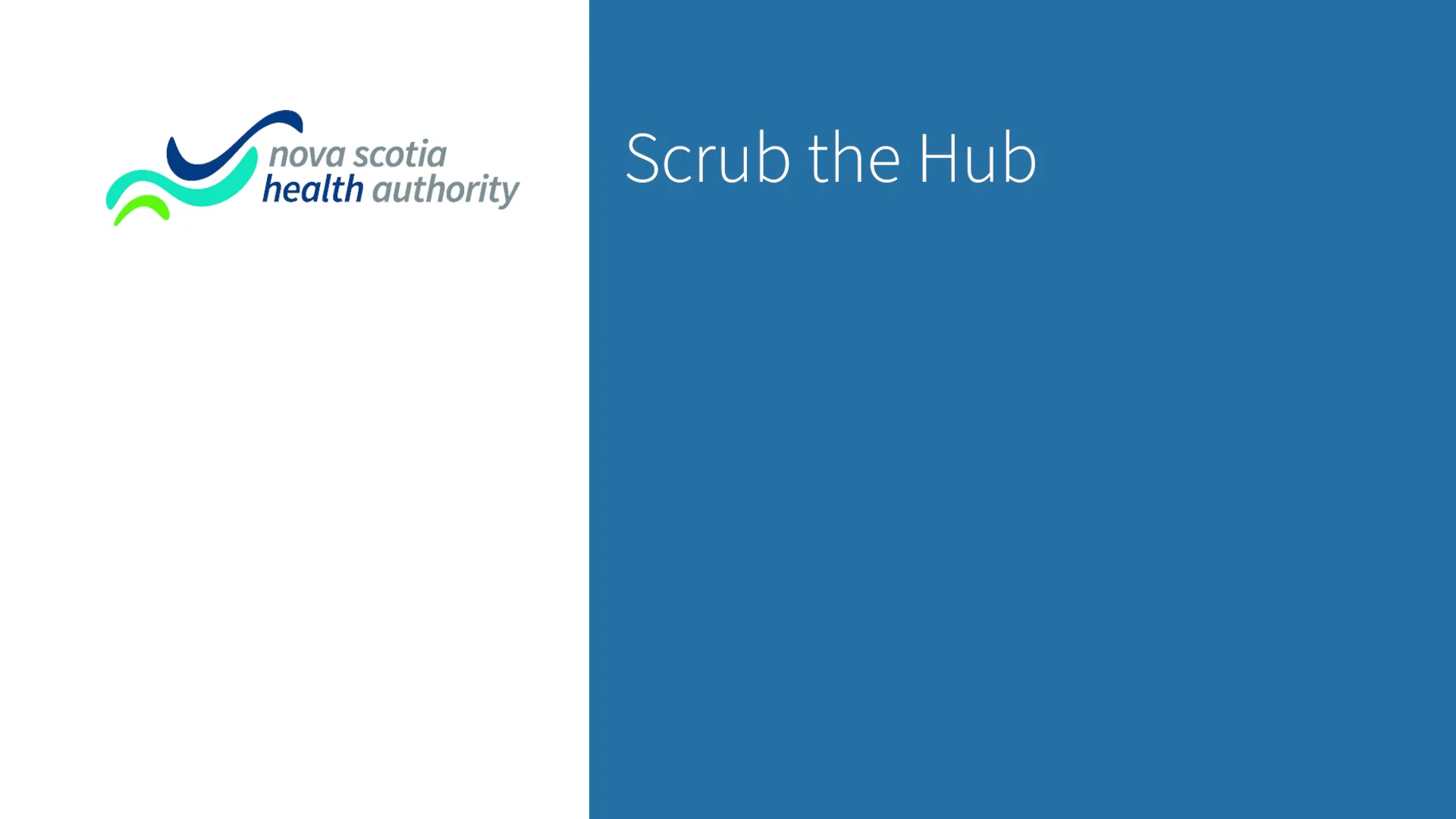 Scrub the Hub