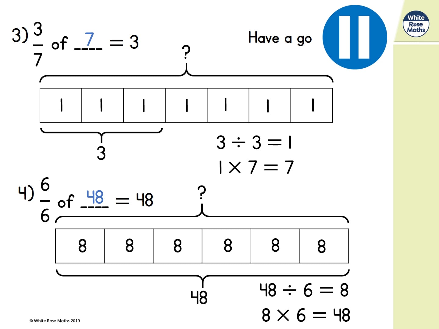 Year 4 - Week 6 - Lesson 4 - Calculate quantities on Vimeo