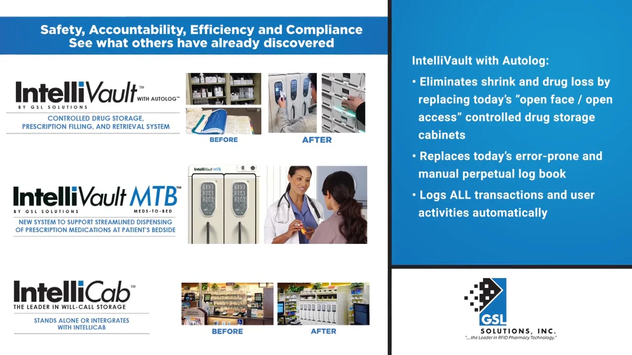 Automated Dispensing Cabinets - GSL Solutions, Inc. | The Leader in ...