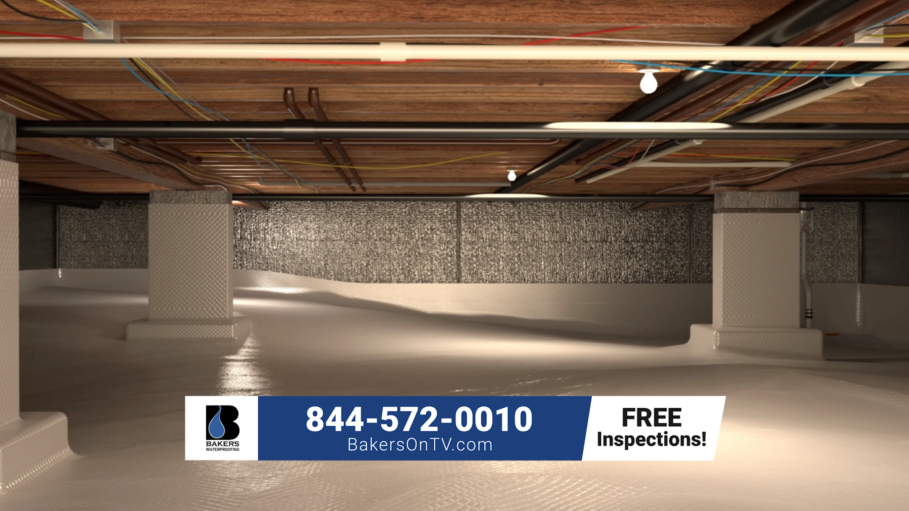 Bakers Waterproofing 30 Crawlspace on Vimeo