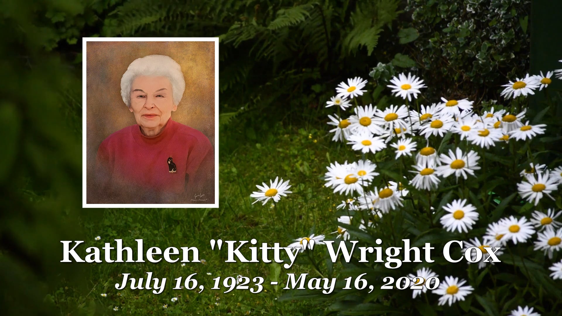 Kathleen "Kitty" Wright Cox - Morgan & Nay Kathleen Cox on Vimeo