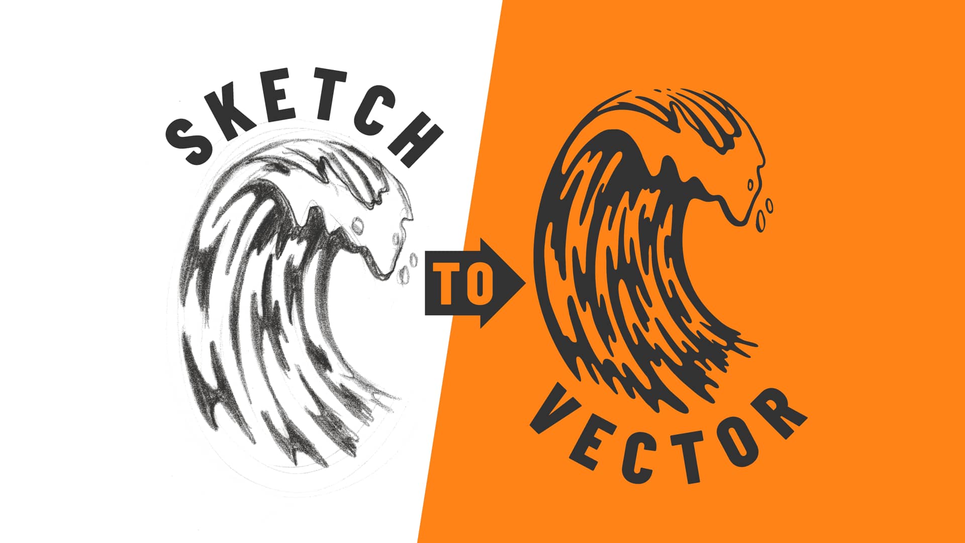 Tutorial: Make Vector Graphics from a Pencil Sketch on Vimeo