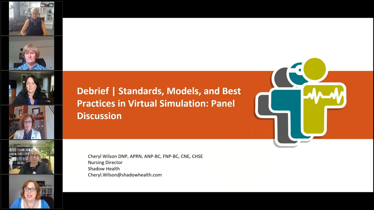 Debrief I Standards, Models, and Best Practices in Virtual Simulation ...