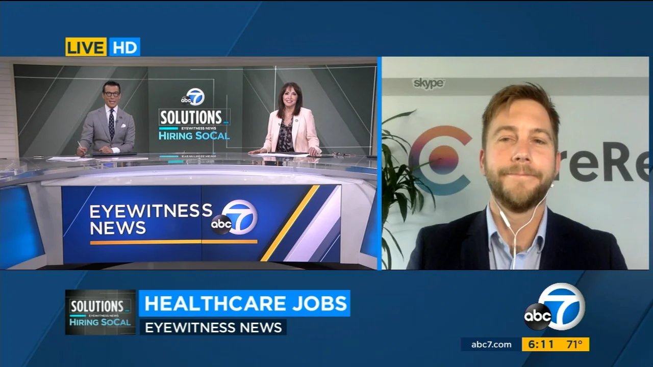 ABC7 Interview with Will Patterson, Co-founder and CEO of CareRev on Vimeo