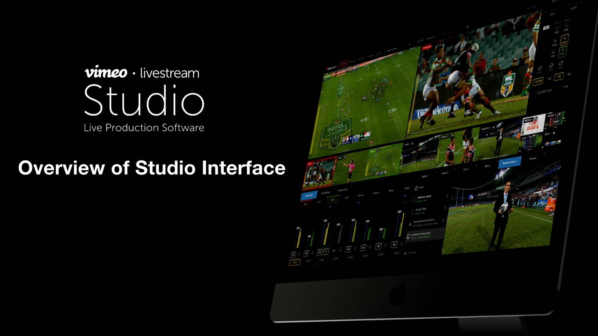 Overview of Studio Interface on Vimeo