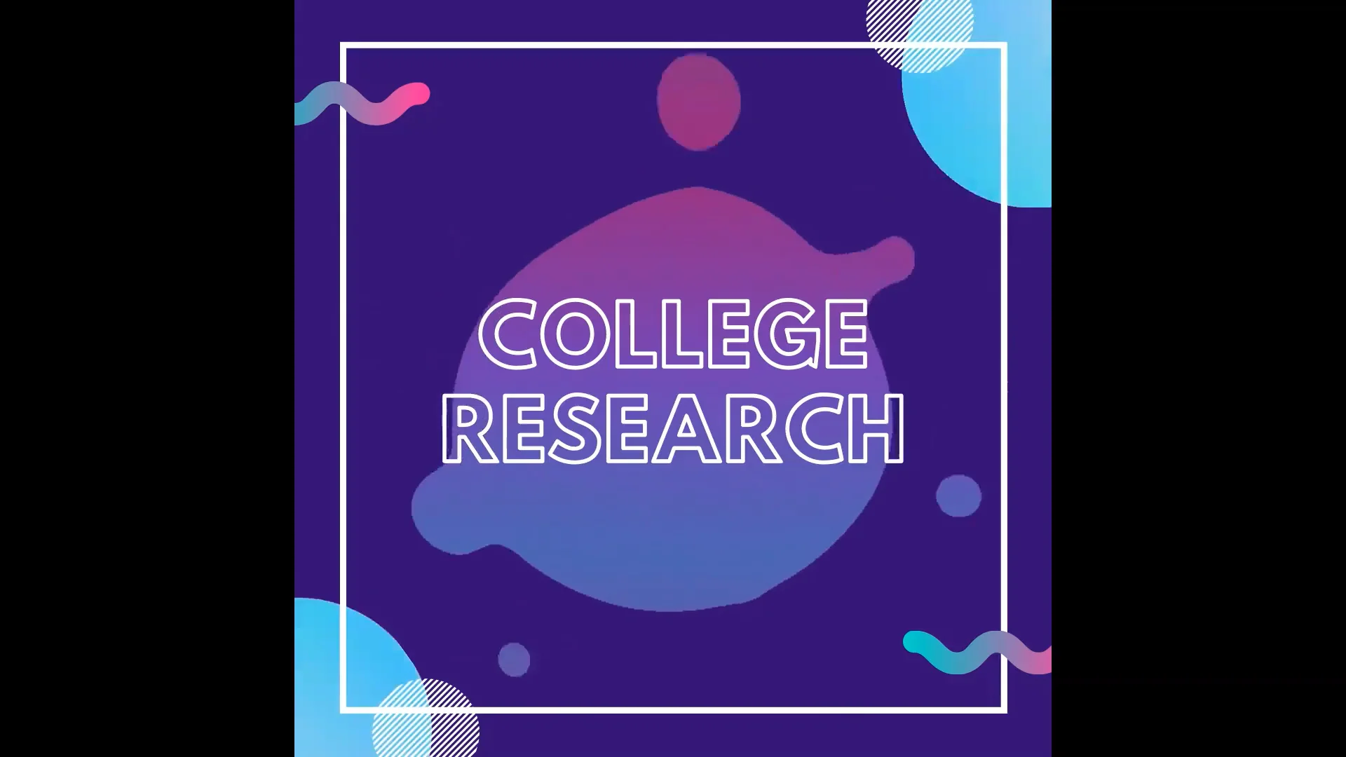 10 Things I Wish I Knew – College Research on Vimeo