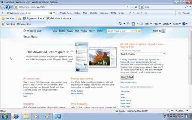 Windows Live Essentials: Setting up your Windows Live profile on Vimeo