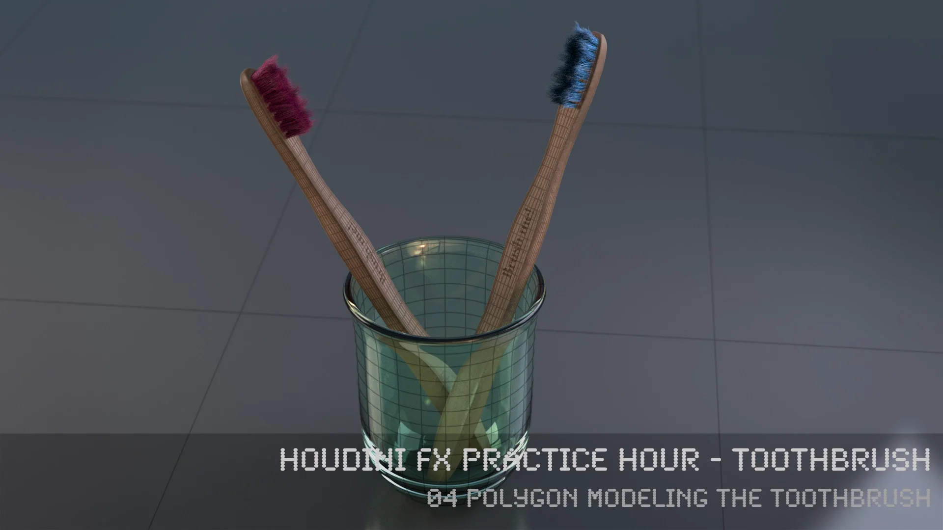 Toothbrush - 04 Polygon Modeling the Toothbrush on Vimeo