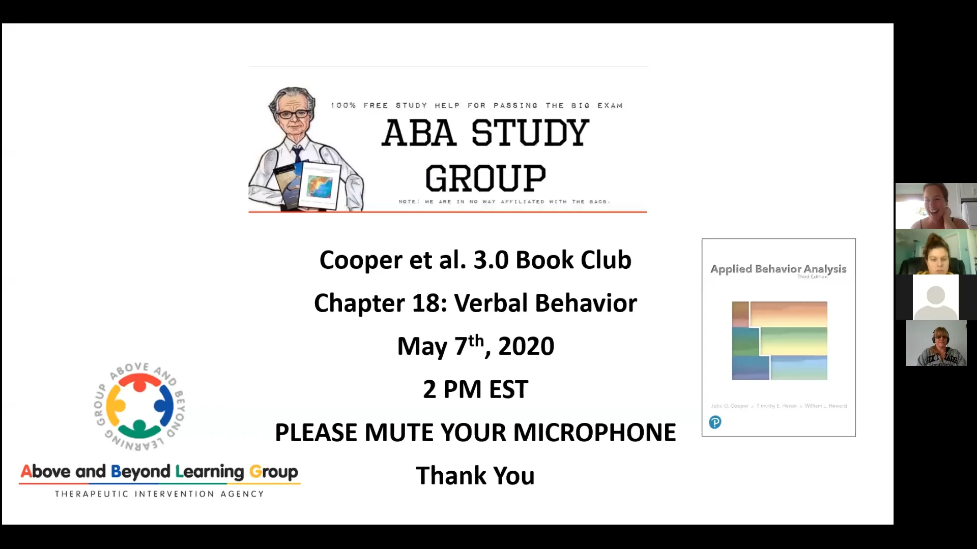 Cooper et al. 3.0 - Chapter 18: Verbal Behavior Part 1