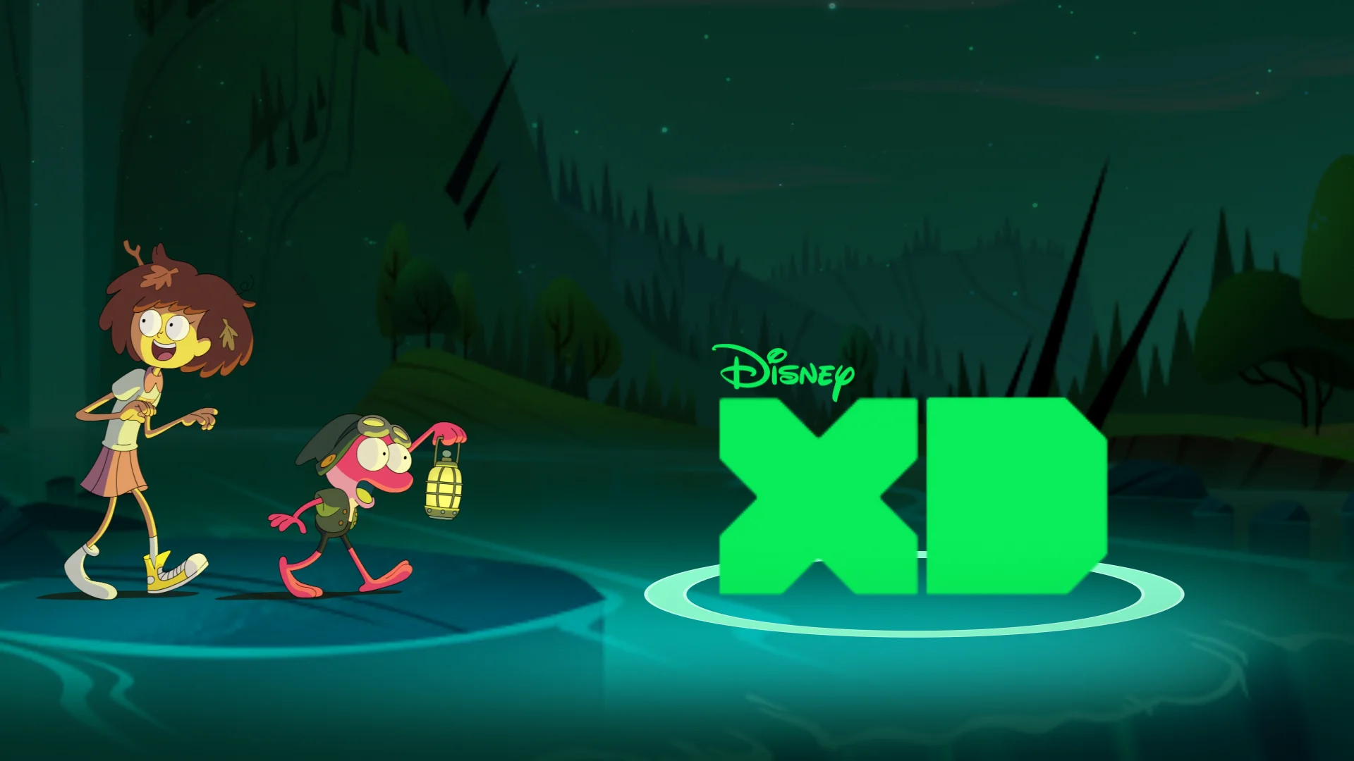 Hook Up Animation / Amphibia / ID / Disney Junior