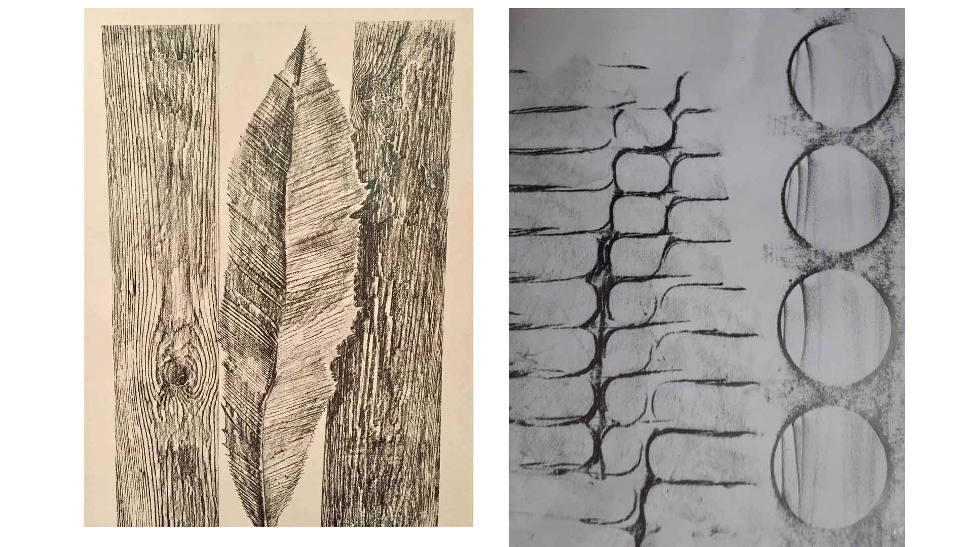 Frottage techniques on Vimeo