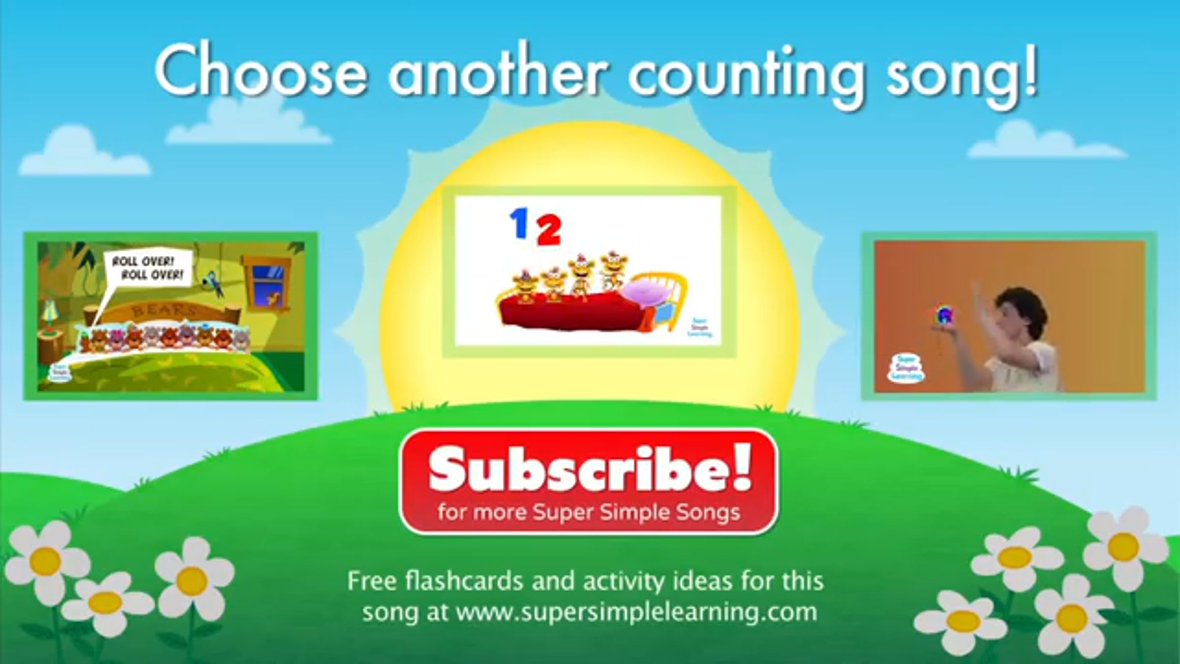 Count And Move (HD) Super Simple Songs