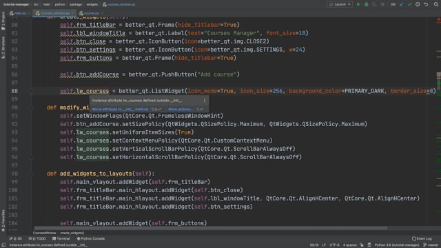 Éditer votre code avec PyCharm