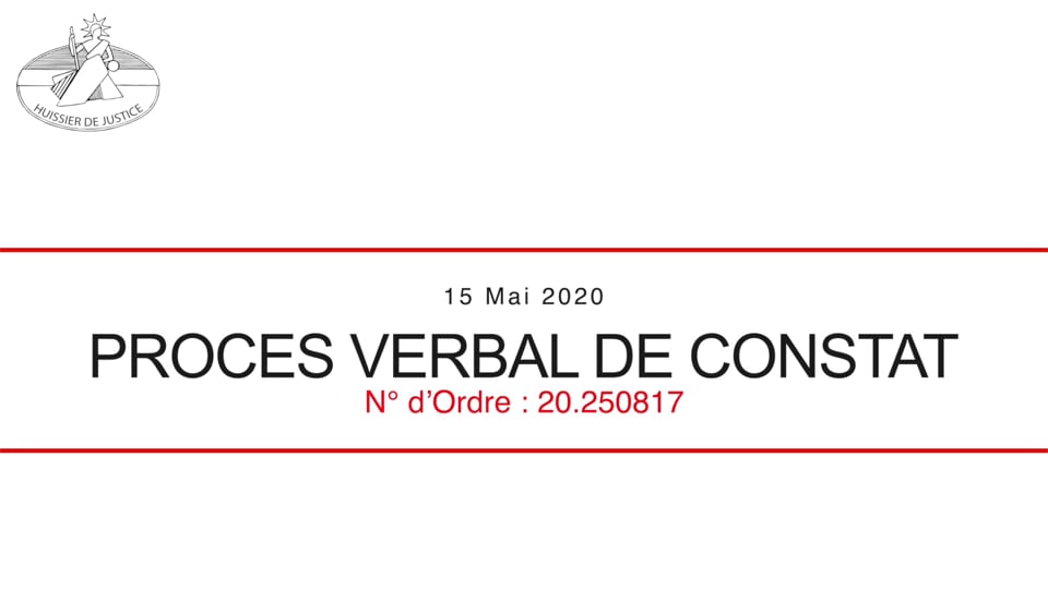 Constats d’huissier vidéo : L’évolution constante du métier de ...