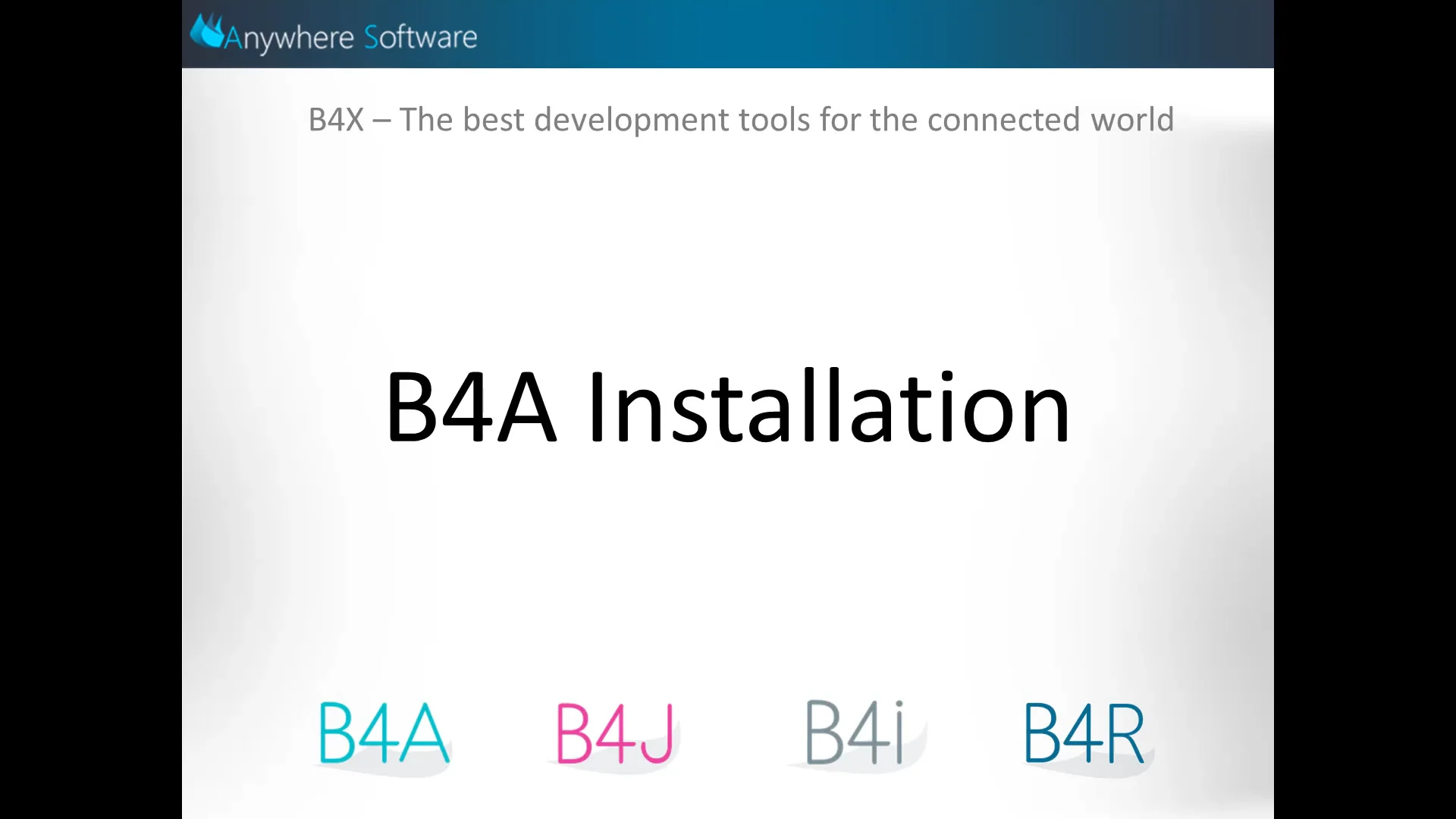 B4A Installation on Vimeo