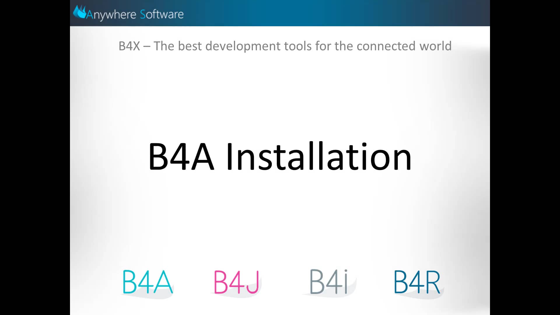 B4A Installation on Vimeo