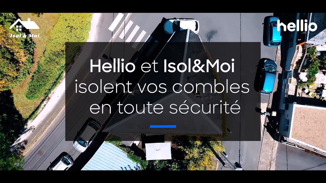 Hellio et Isol&Moi isolent vos combles en toute sécurité on Vimeo
