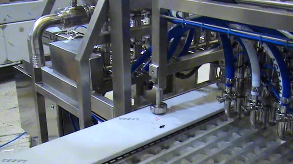 Colimatic Thermoforming THERA650 for gel/water single portion packaging ...