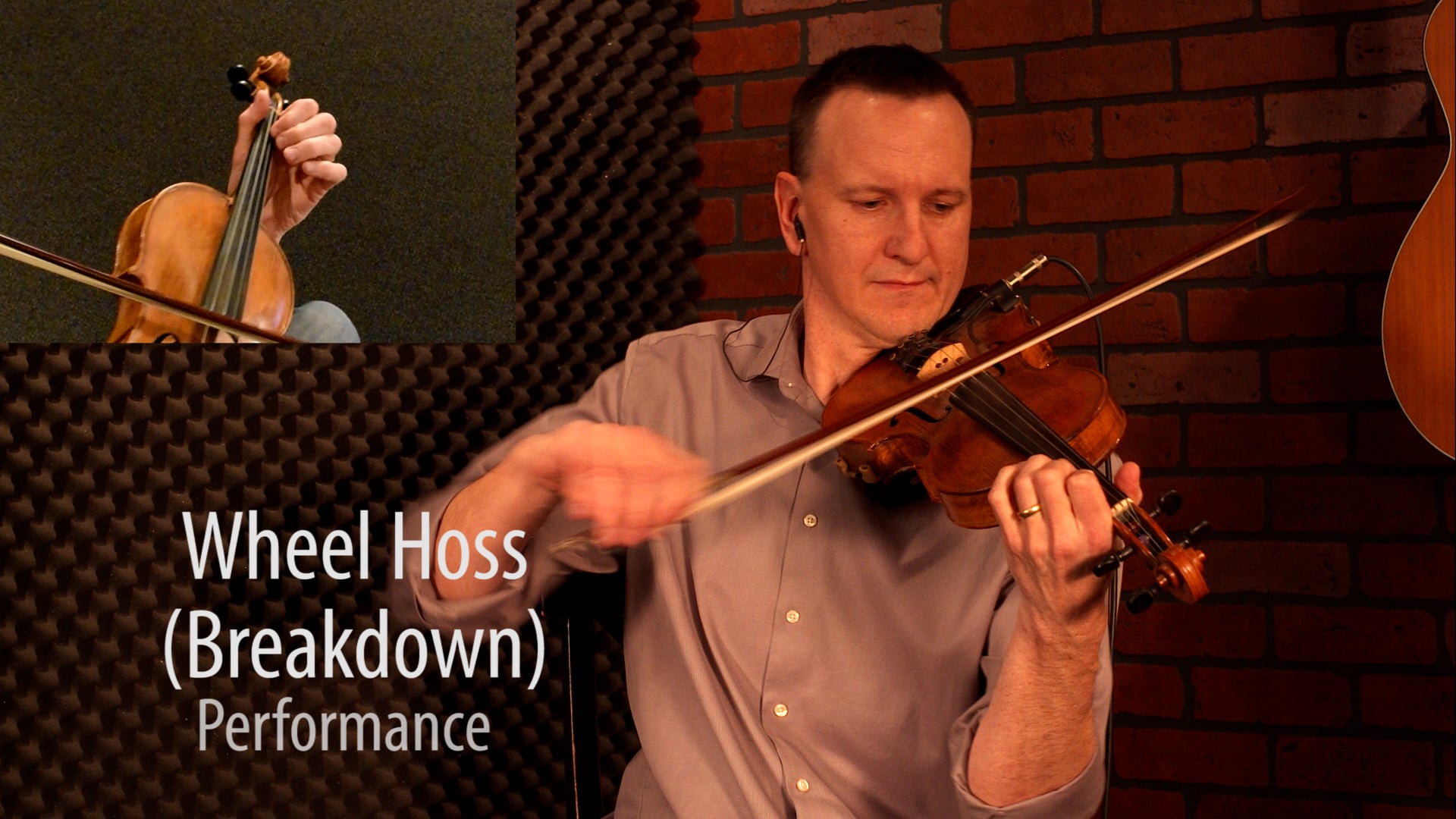 Wheel Hoss (Breakdown) - Fiddle Lesson by Casey Willis