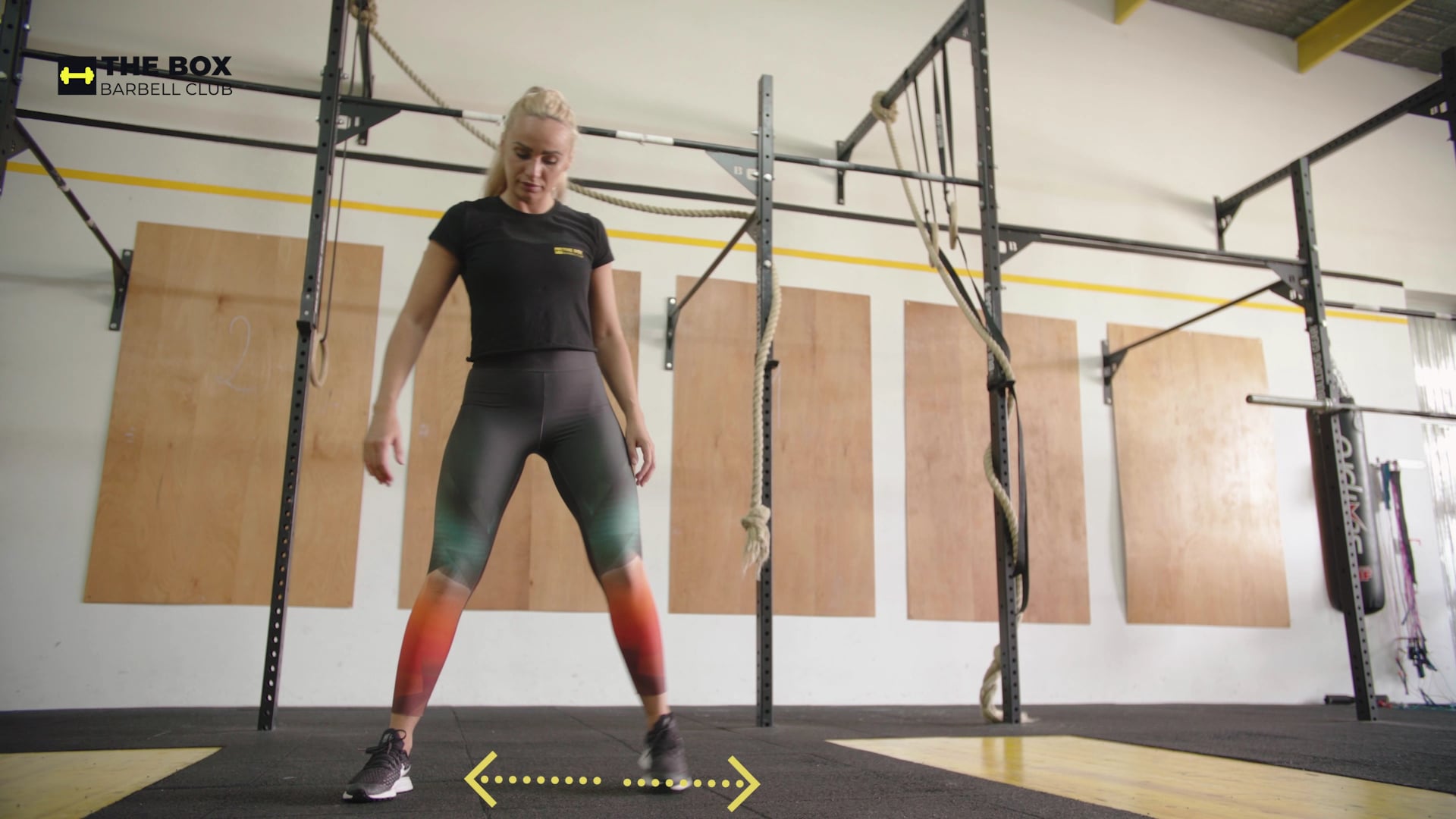 The Box- Lateral lunges low position on Vimeo