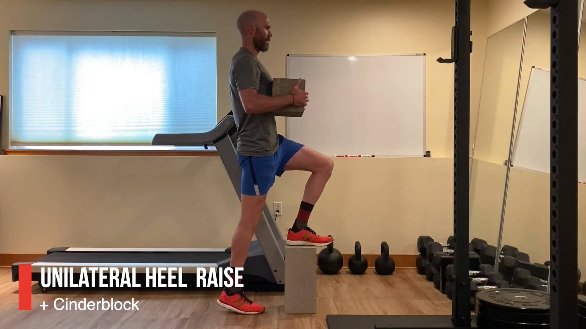 Unilateral Heel Raise + Block on Vimeo