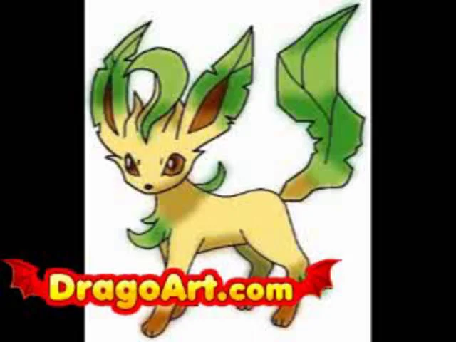 How to draw Leafeon, step by step on Vimeo