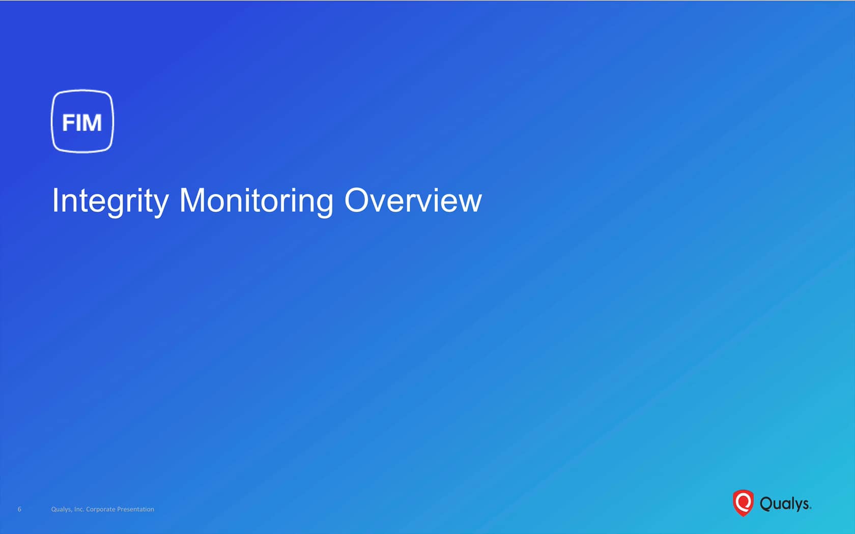 Integrity Monitoring Overview on Vimeo