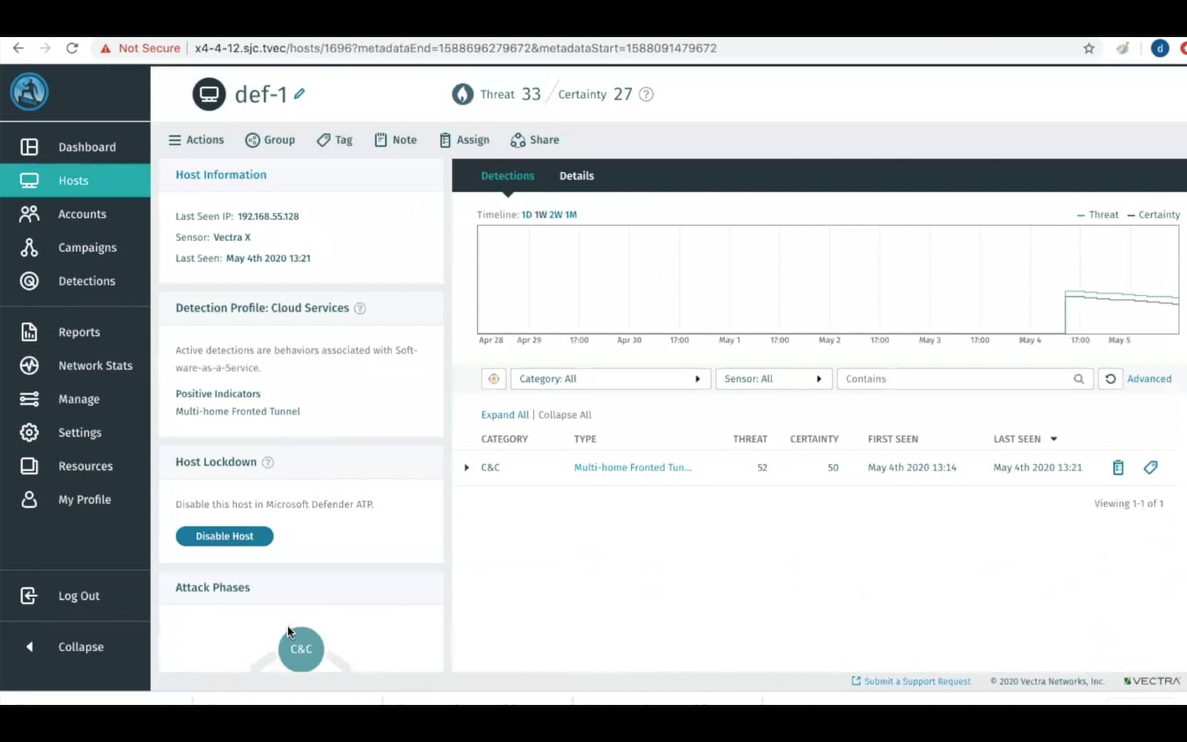 Integration of Microsoft Defender ATP and Vectra NDR on Vimeo