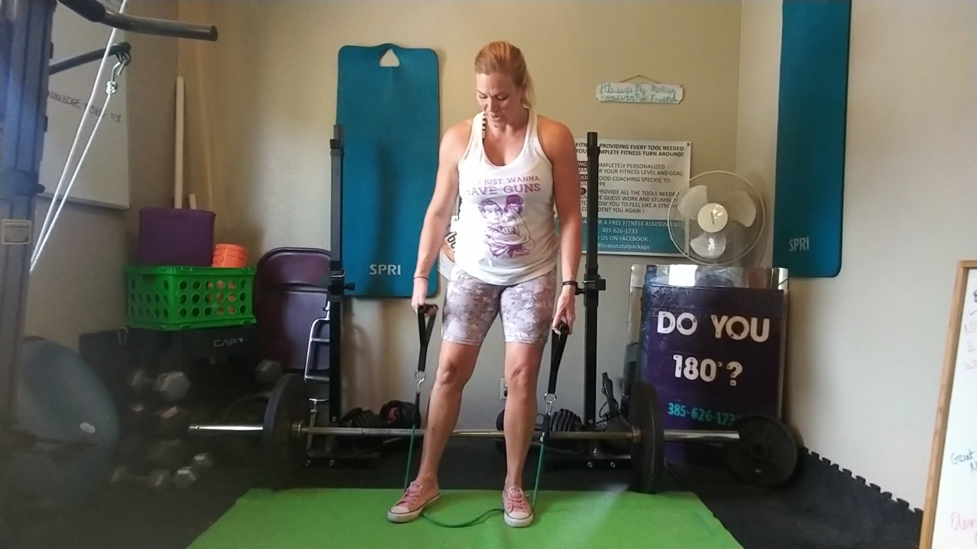 Supinated Pec Front Raises w/ Band/Cable on Vimeo