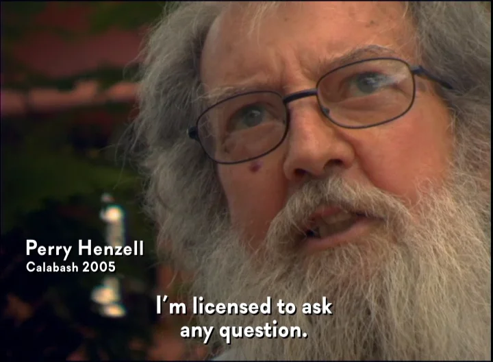 Perry Henzell at Calabash Festival 2005 on Vimeo