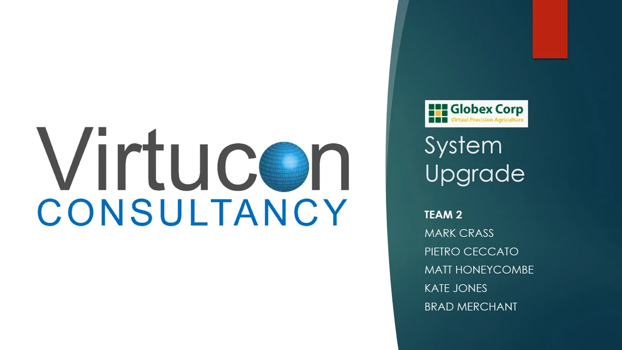 Globex System Upgrade - Presentation on Vimeo