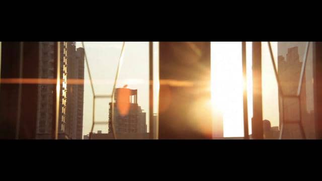 Hypergonar anamorphic sun flare test on Vimeo