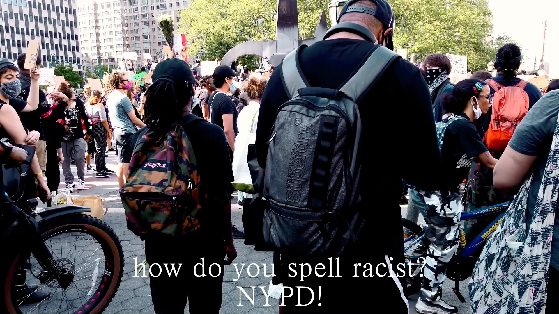 Foley Square protest by Nikash Khanna on Vimeo