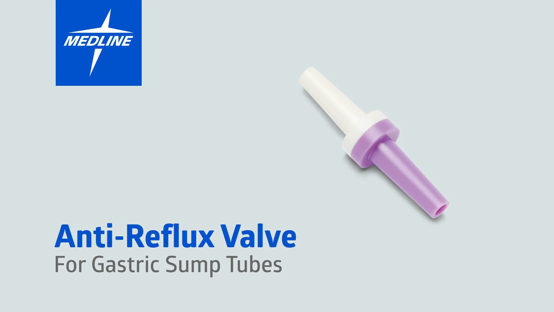 Anti-Reflux Valve for Gastric Sump Tubes on Vimeo