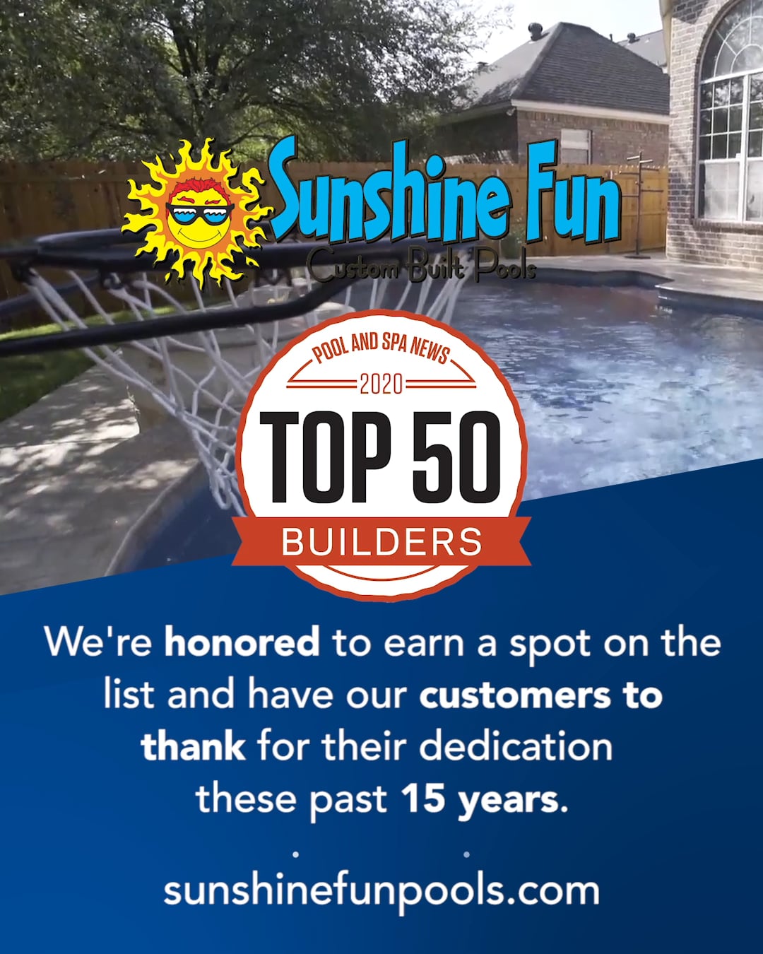 Sunshine Fun Pools Top 50 2020 on Vimeo