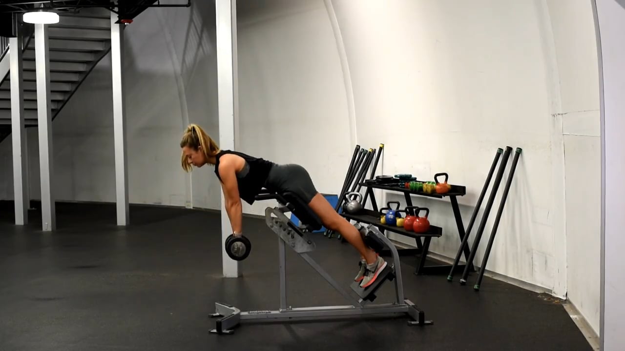 Weighted Back Extension on Vimeo