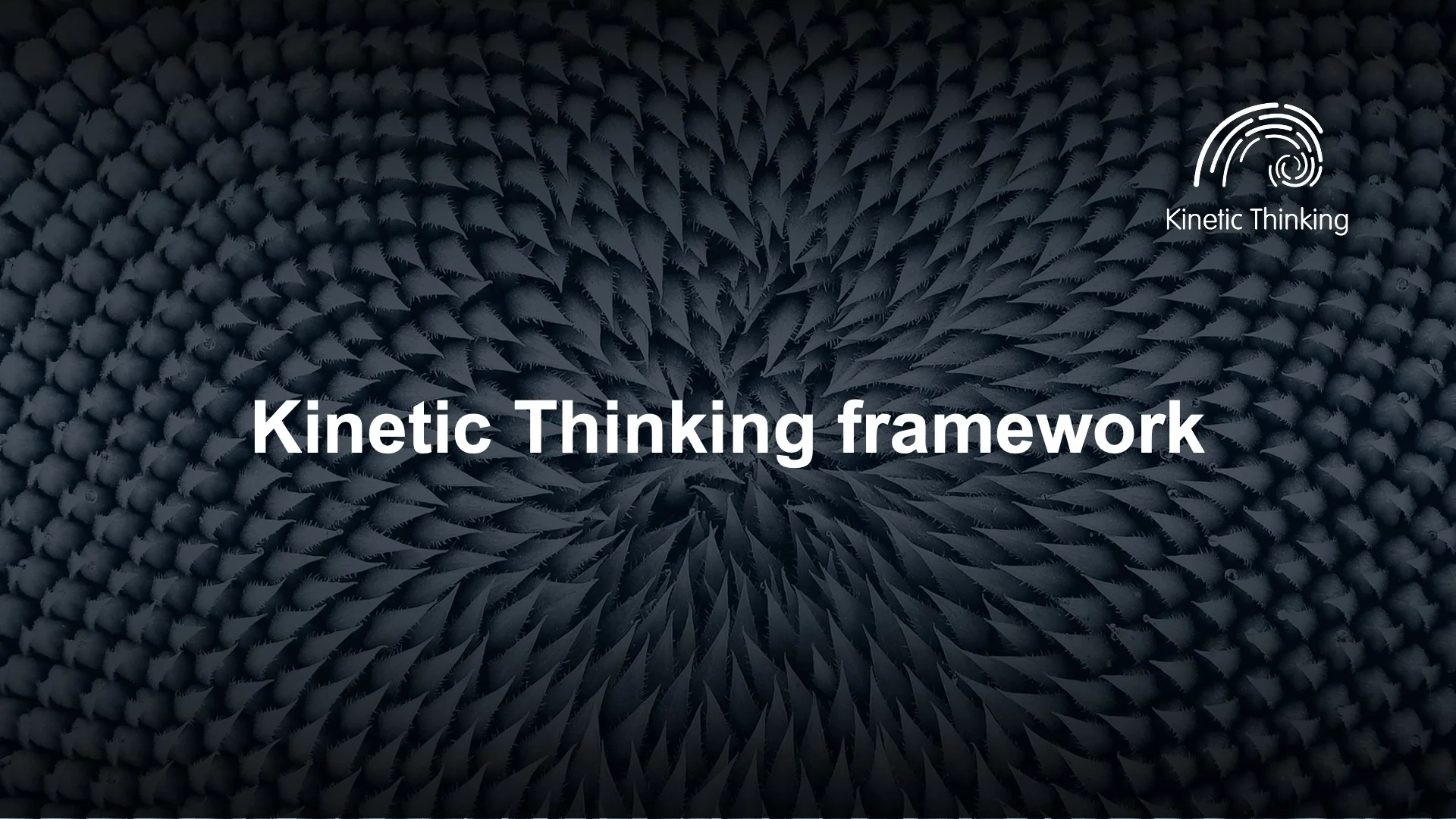 Kinetic Thinking framework on Vimeo